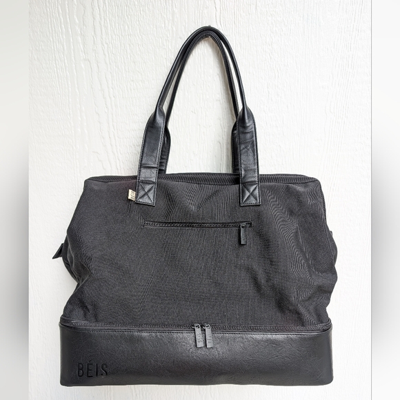 BEIS | Bags | Beis The Convertible Weekender In Black | Poshmark